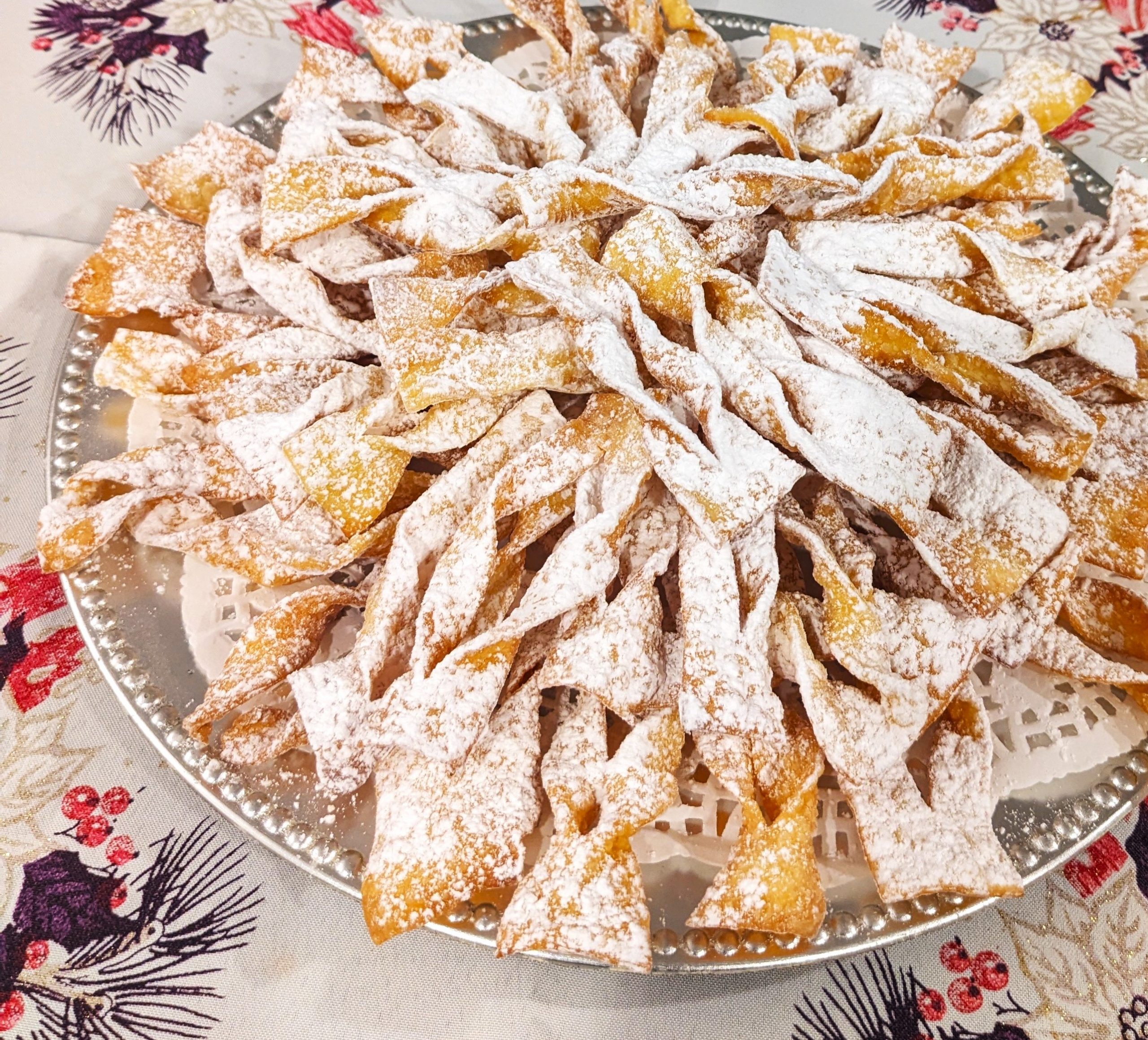 Polish Angel Wings Cookies