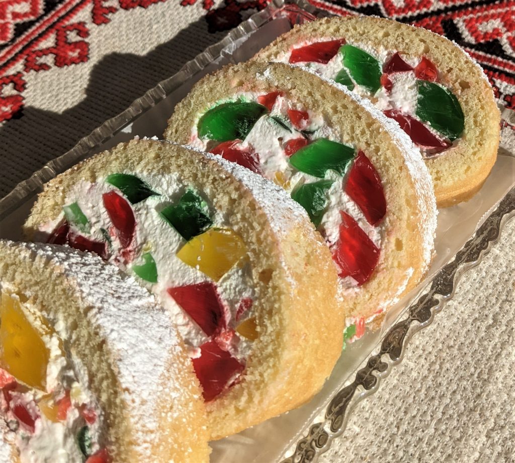 Jello Gem Cream Roll – Donna’s Recipe